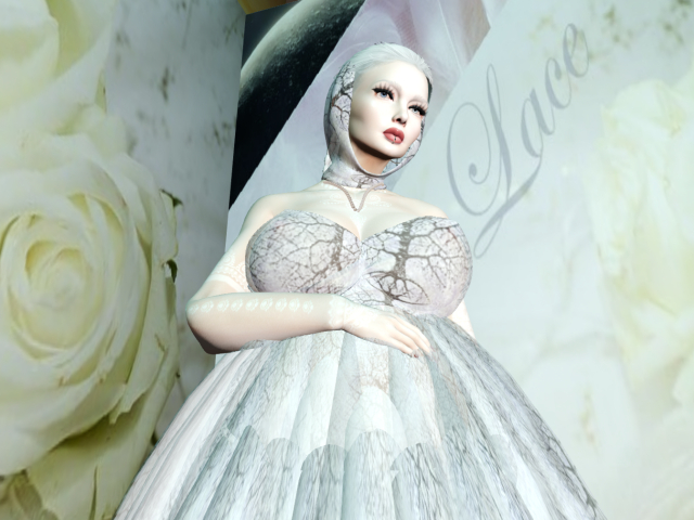 Second Life Marketplace - Pagan Imbolg Gown ~.~ White